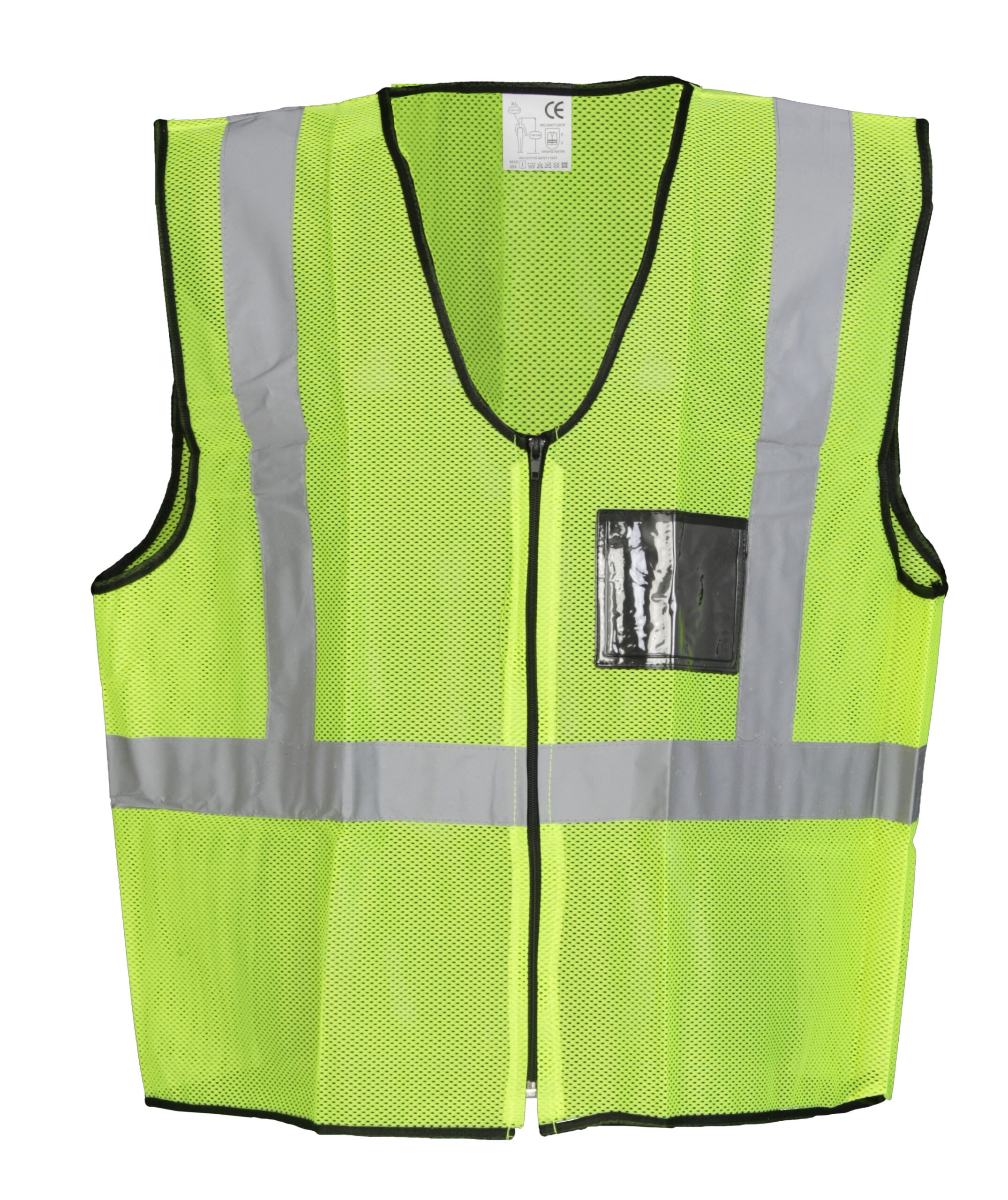 Reflective Waistcoat Fishnet Econo - South River Safety